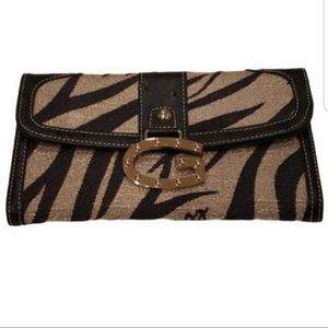 Guess Bags | Guess Womens Wallet Red With Embossed Logo | Poshmark